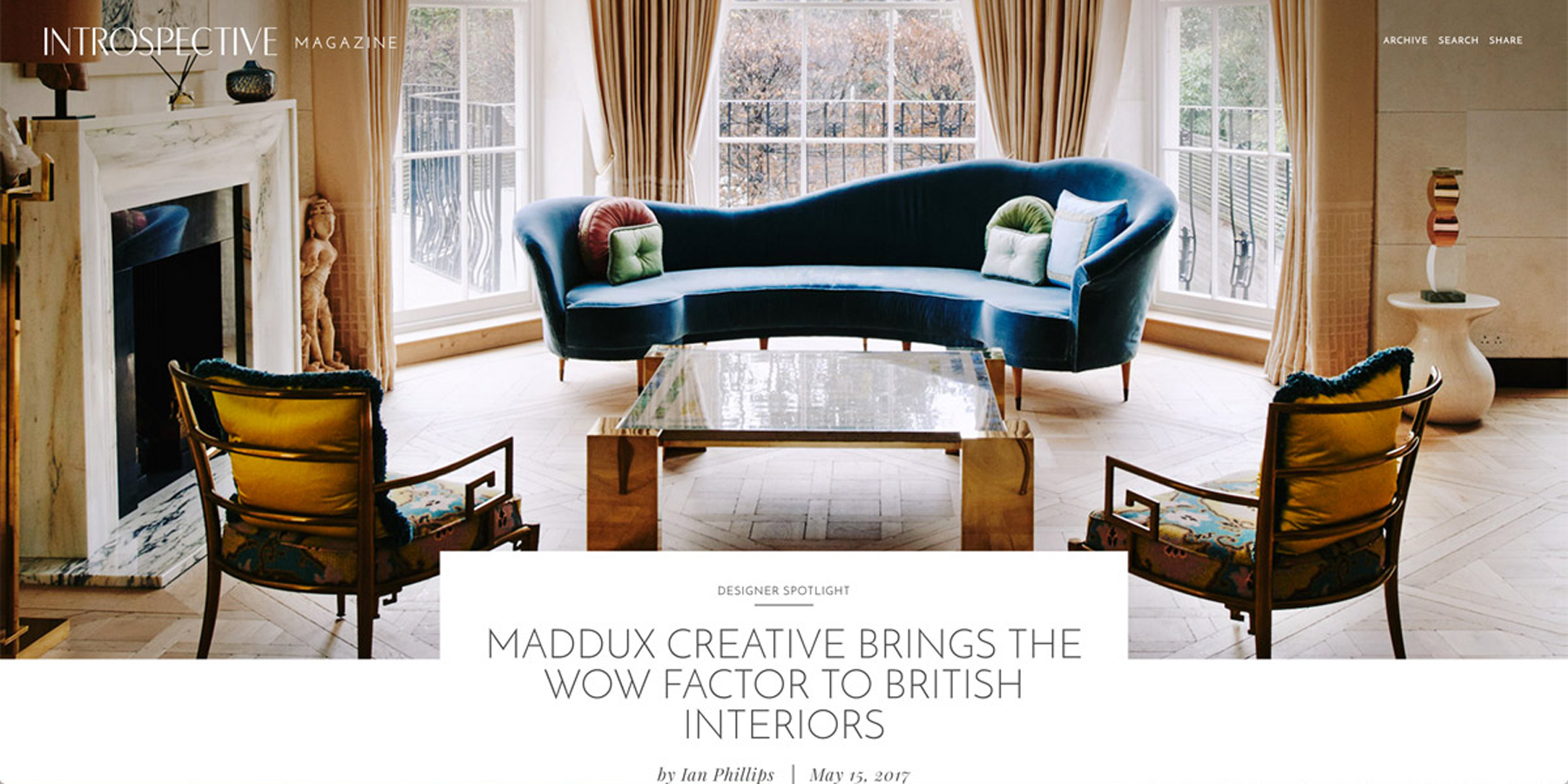 INTROSPECTIVE MAGAZINE 1ST DIBS - Galerie OAK