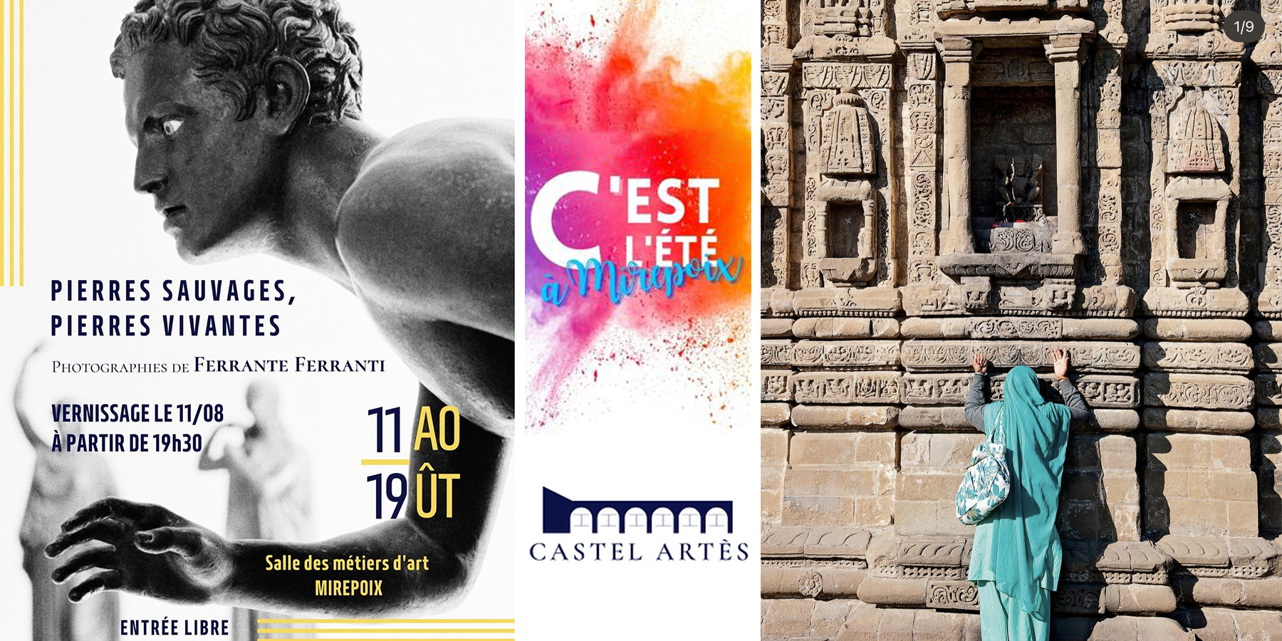 Festival Castel Artes : les photographies de Ferrante Ferranti à l'honneur